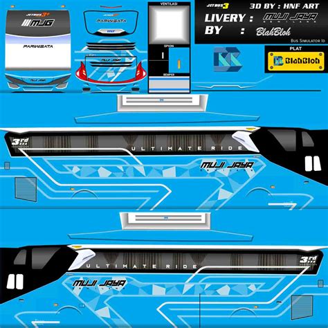 34 Livery Bussid Muji Jaya Gemilang Ini Listnya Esportsku