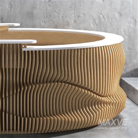 Parametric Lobby Counter 3d Model Download Maxve Parametric Lobby Counter 3d Model Download Maxve