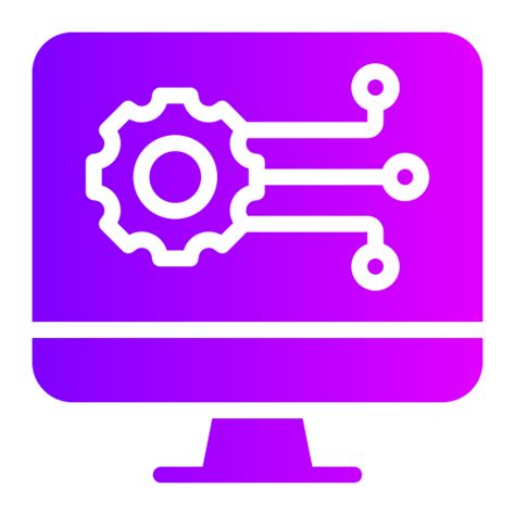 Configuración de la computadora Iconos gratis de computadora