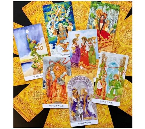 Golden Wheel tarot cards - Таро Золотое Колесо купить в Минске