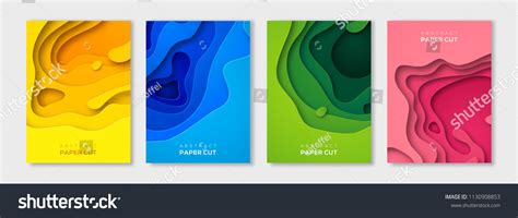 Vertical Banners Set D Abstract Background Stock Vector Royalty Free Shutterstock