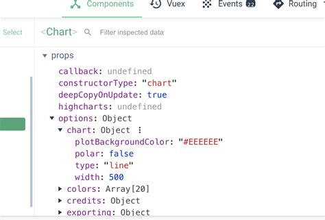 Options In Charts Computed Issue Highcharts Highcharts Vue GitHub