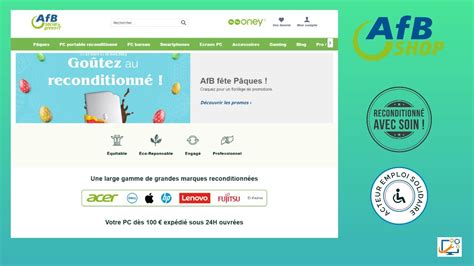 AfBshop fr vous propose des ordinateurs reconditionnés et garantis