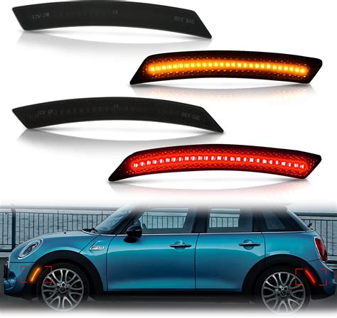 Amazon POPMOTORZ Fender LED Side Marker Lights Kit 4 Pcs Amber