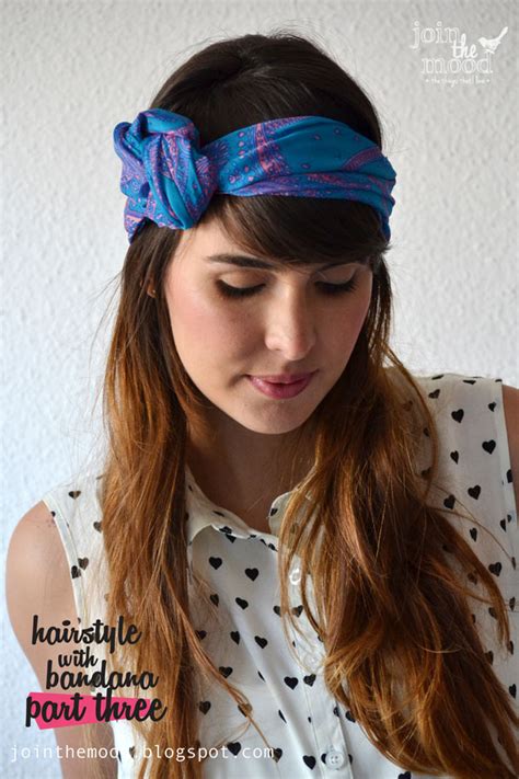 Join the Mood HAIRSTYLE WITH BANDANA PART 3 PEINADO CON PAÑOLETA PARTE 3