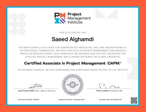 Projectmanagement Capm Pmi Saeed Alghamdi Capm® 38 Comments