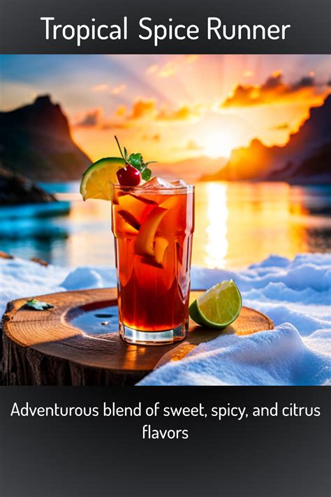 Tropical Spice Runner Adventurous Blend Of Sweet Spicy And Citrus