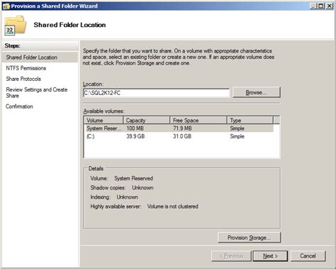 Sql Failover Cluster Without Shared Storage Sql Server 2012 And Smb Jonathan Kehayias
