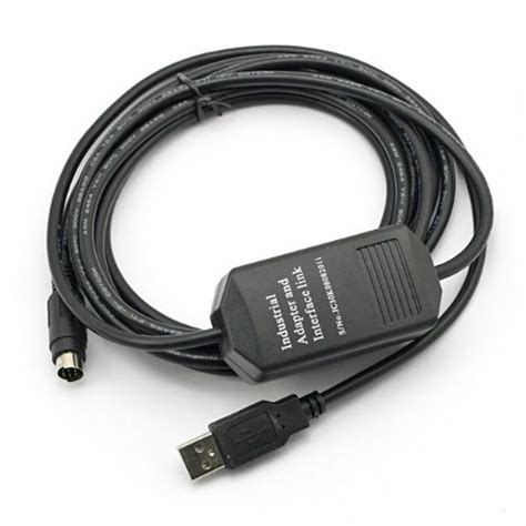 Buy New PLC Programming USB SC09 FX Cable For Mitsubishi MELSEC USB To RS422 Adapter Online At
