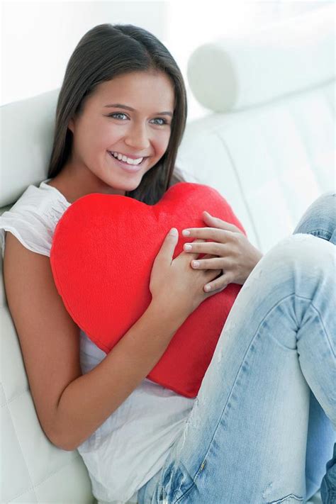 Happy Teenage Girl 24 By Ian Hooton Science Photo Library