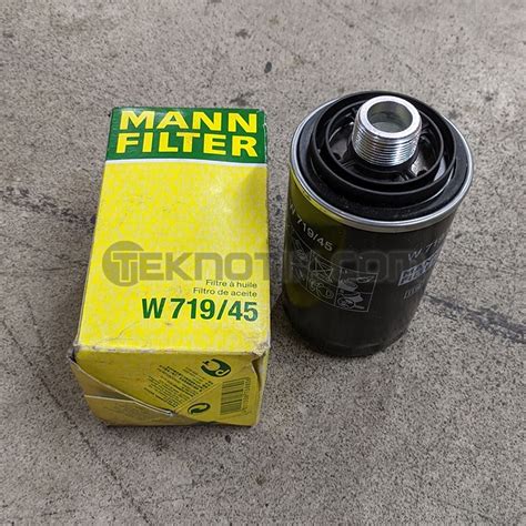 MANN-Filter AUDI W719/45 Oil Filter Teknotik