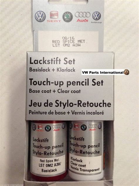 Ravenna Blue LA5W Genuine VW Touch Up Paint Audi Seat Skoda Scratch ...