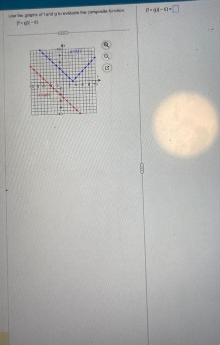 Solved Use The Graphs Of F And G To Evatuate The Composite