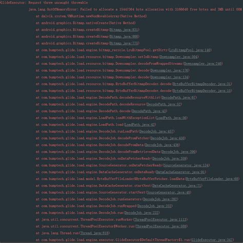 OOM Issue Bumptech Glide GitHub