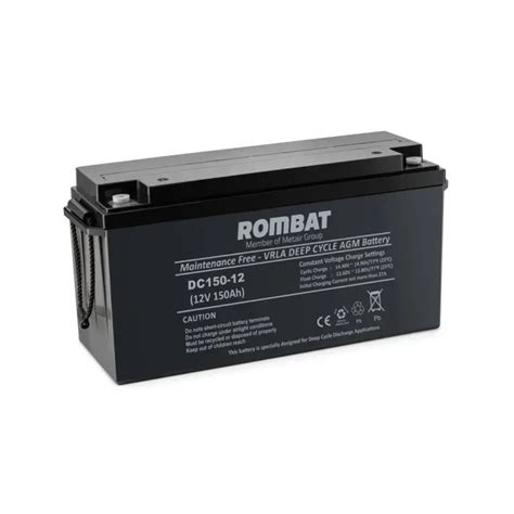 Baterie Stationare Rombat AGM 12 V 12 Ah First Battery