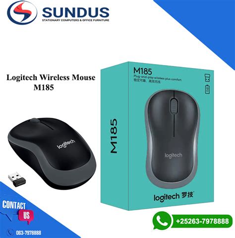 Logitech Wireless Mouse M185 Sundus Group