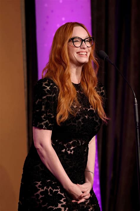 Christina Hendricks At 50th Gracie Awards Beverly Hills • Celebmafia