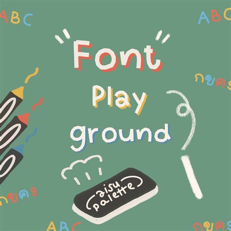 Playground Font Handwritten Font Brush Font Signature Font Etsy