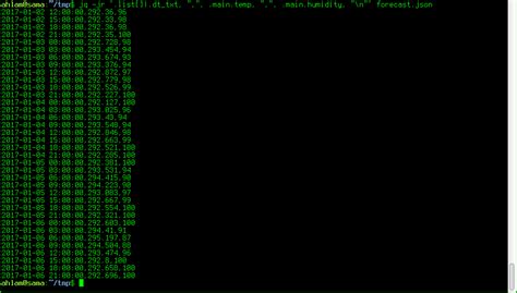Ah Lams Note Jq A Powerful Unix Command Line Tool For Handling Json