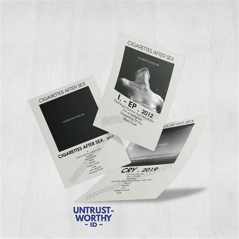 Jual Poster Cigarettes After Sex Album Dan Ep Ukuran A5 3pcs Shopee