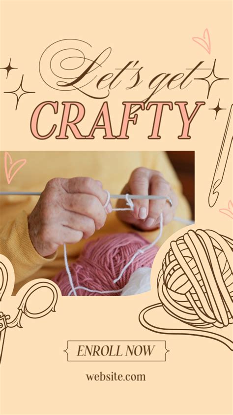 Crochet Tutorial Instagram Story Brandcrowd Instagram Story Maker