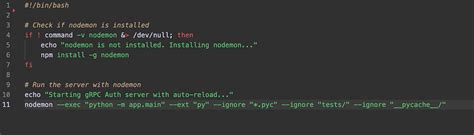 Auto Reloading Python Grpc Servers With Nodemon By Oluwatobiloba