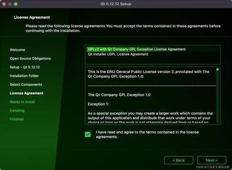 Mac系统qt51212开发工具安装qt Opensource Mac X64 51212dmg Csdn博客
