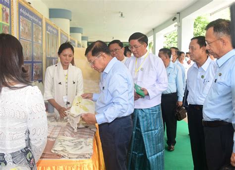 မကွေးတိုင်းဒေသကြီးအနေဖြင့် စားသုံးဆီနှင့် ချည်ထည်ပစ္စည်း အများဆုံးထုတ