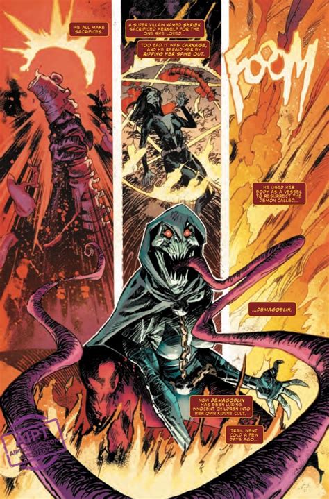 The Venom Site King In Black Scream 1 Preview
