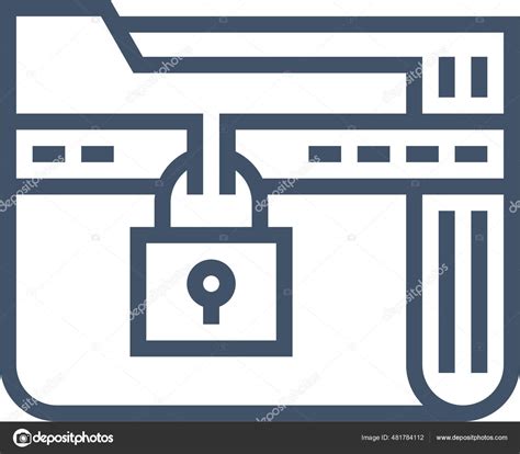 Compress Files Folder Icon Outline Style Stock Vector Image By Iconfinder 481784112