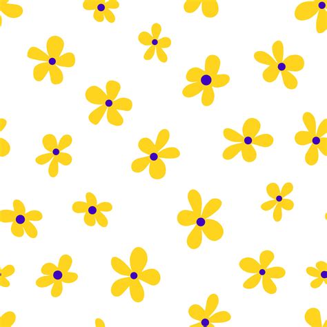 Yellow Pattern Background