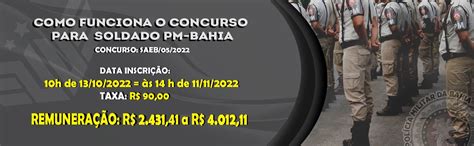 Concurso Público Pm Ba Para Soldado E Oficial Curso Palestra Gratuita