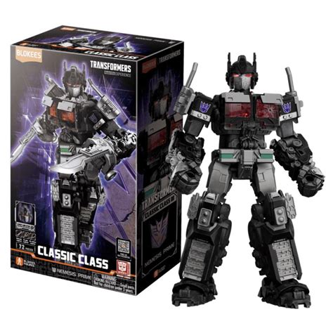 Blokees Transformers Figures Classic Class Nemesis Prime Action
