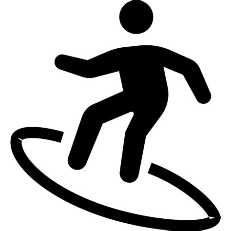 Surfing Pictogram 4 Vector Svg Icon Svg Repo