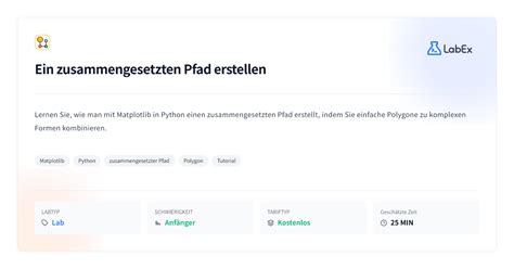 Ein Zusammengesetzten Pfad Erstellen Labex