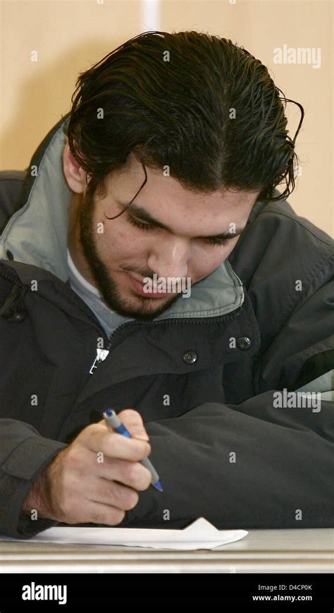 Defendant Youssef El H Writes A Note During Another Day In Court Of