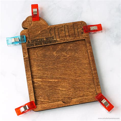 Elf Sticky Note Holder Artsy Fartsy Mama