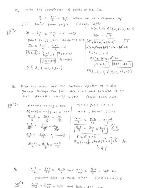 3d Geometry Part 2 Pdf