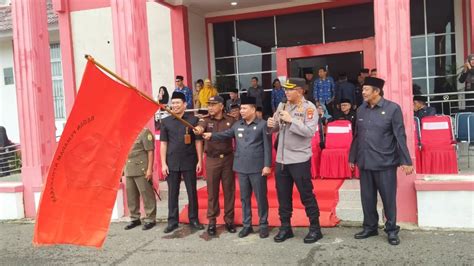 SATPOL PP SATLINMAS DAN DAMKAR HARUS BERSINERGI PESAN BUPATI SATONO