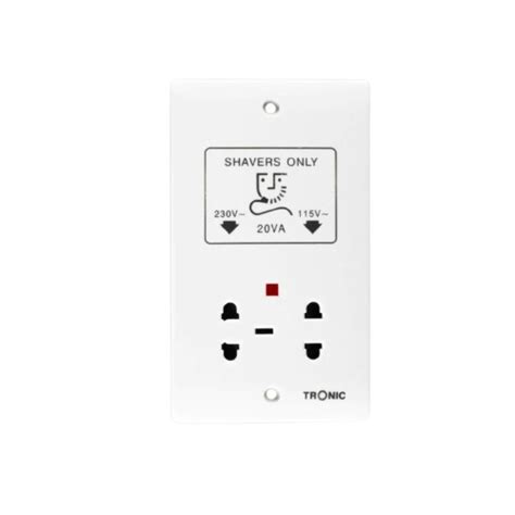 Shaver Socket White St Light Kenya
