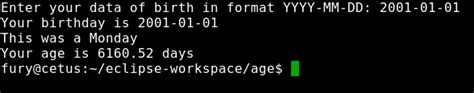 Github Sfuhrm Funny Age Fun Project In C To Show The C Time Api