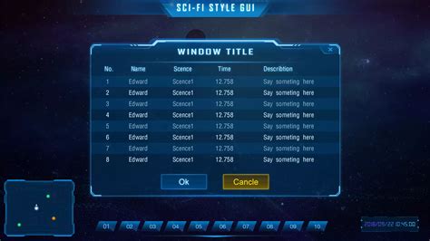 Sci Fi Rpg Aurora Mobile Ui Artofit