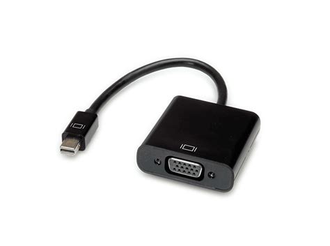 Value Mini Displayport Vga Adapter Mini Dp St Vga Bu Mini Displayport Vga Adapter Mediamarkt