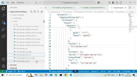 Angular 19 Tutorial Part 6 Bootstrap Navbar Responsive Navigation