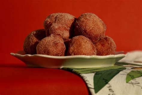 Cinnamon Sugar Fried Dough Balls Recipe
