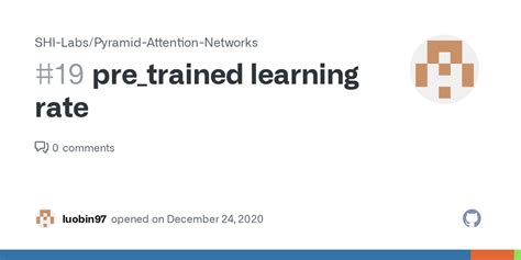pre trained learning rate · issue 19 · shi labs pyramid attention