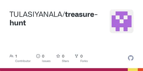 Github Tulasiyanala Treasure Hunt
