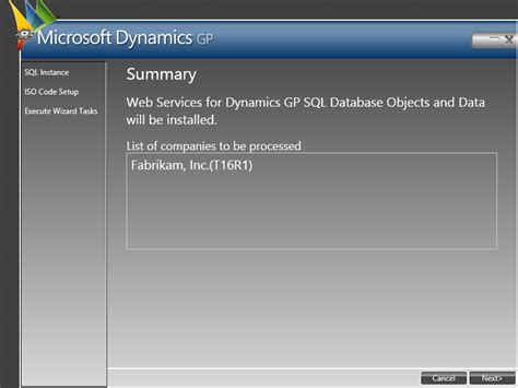 hands on with microsoft dynamics gp 2016 r1 web services configuration