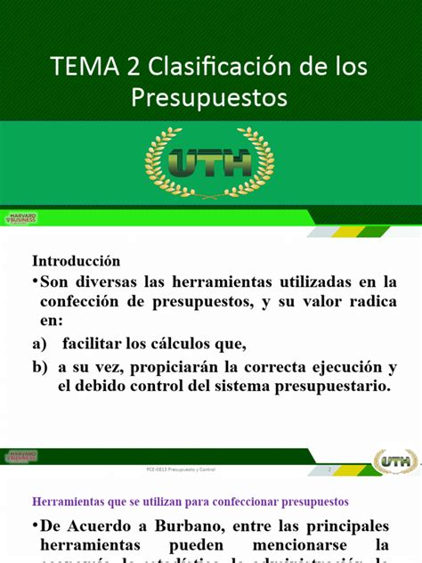 Tema 2 Clasificación De Los Presupuestos Pdf Presupuesto Economias
