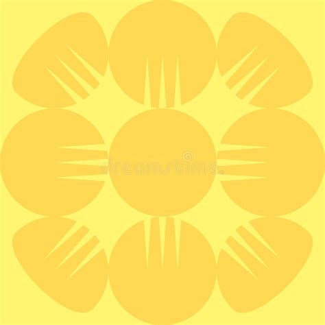 Stylized Sun Symbol Background Stock Vector Illustration Of Isolated Sunshine 111055865